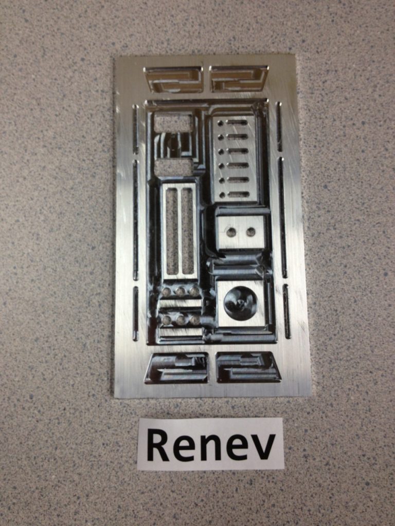 RENEV – R2D2 – Data Panel – CS:L/CS:R – Aluminum – (New) – RENEV